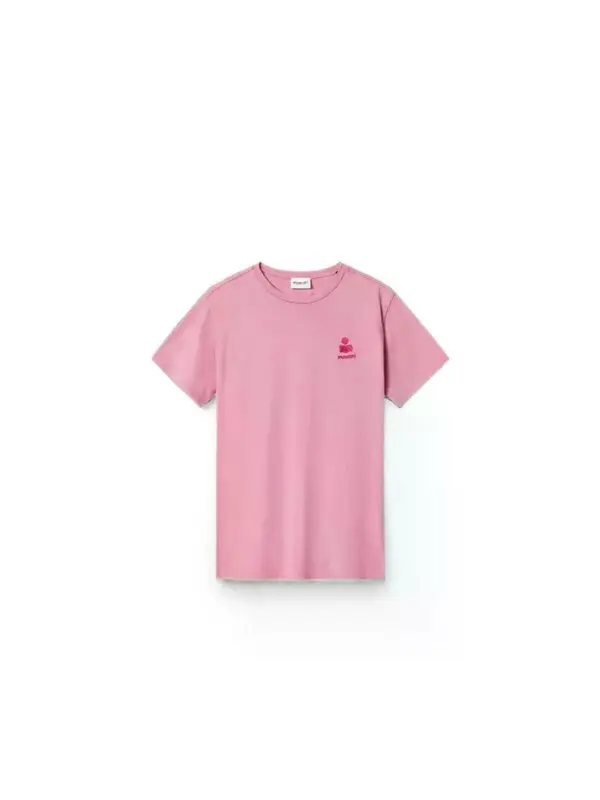 MARANT ETOILE Aby Short-sleeve T-shirt - Pink