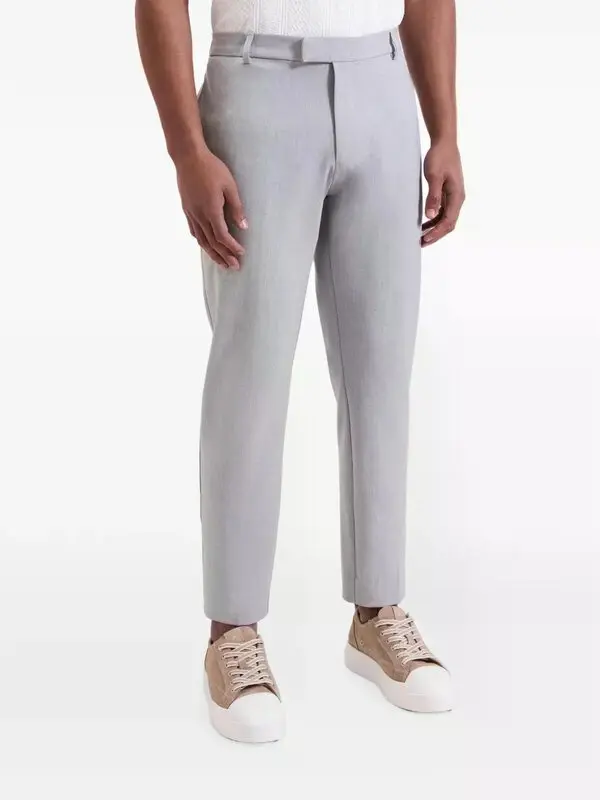 MAUVAIS Aster Belt-loop Tailored Trousers - Grey