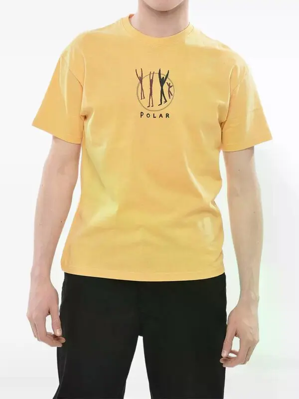 POLAR SKATE CO Graphic-print Crew-neck T-shirt