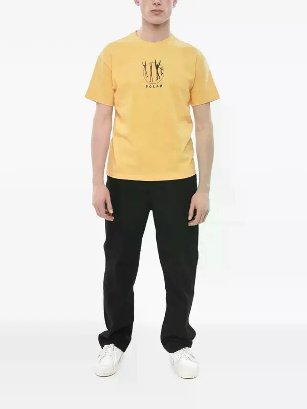 POLAR SKATE CO Graphic-print Crew-neck T-shirt