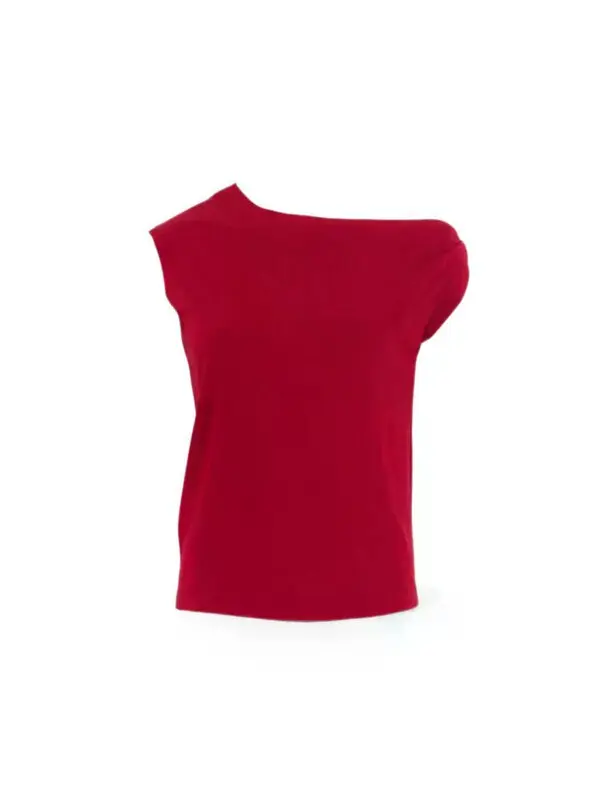 Norma Kamali One-shoulder Top