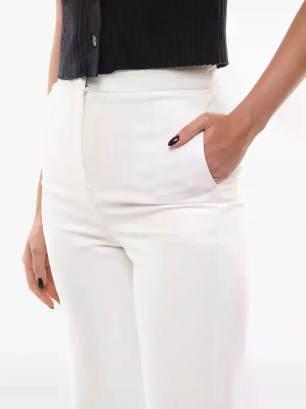 MONOT High-waist Palazzo Pants - Neutrals