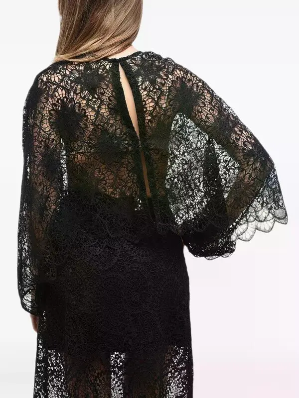 Beaufille Kubrick Macramé Lace Blouse