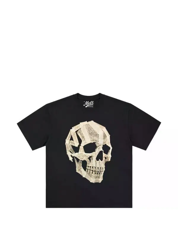 MELT Skull-print T-shirt - Black