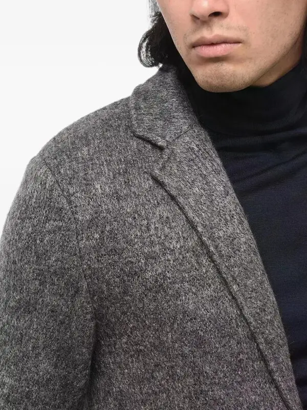 SUN HOUSE Knit Horn-button Cardigan