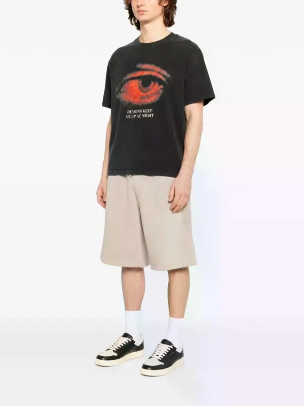 MELT Graphic-print T-shirt - Black