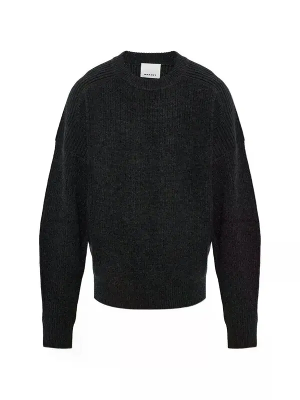 MARANT Ribbed-knit Crew-neck Sweater