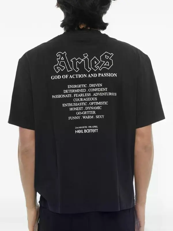 Neil Barrett Graphic-print Crew-neck T-shirt