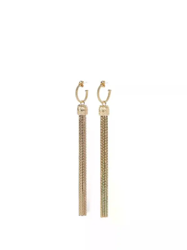 Balmain Brass Tassel Earrings