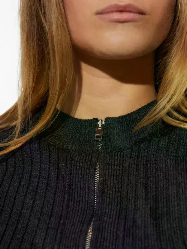 Isabel Marant Étoile Vice Ribbed Zip-up Cardigan