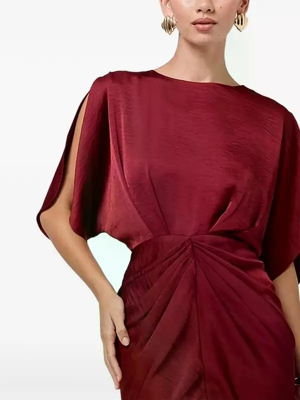 SAVEL Mona Twist-detail Maxi Dress