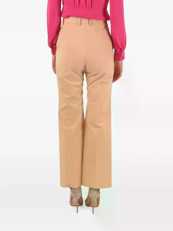 SUPER BLOND Pleated Straight-leg Trousers