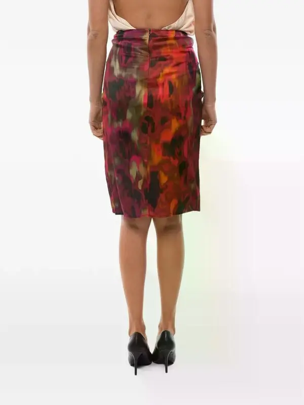 HERSKIND Midi Erin Knot-detail Skirt