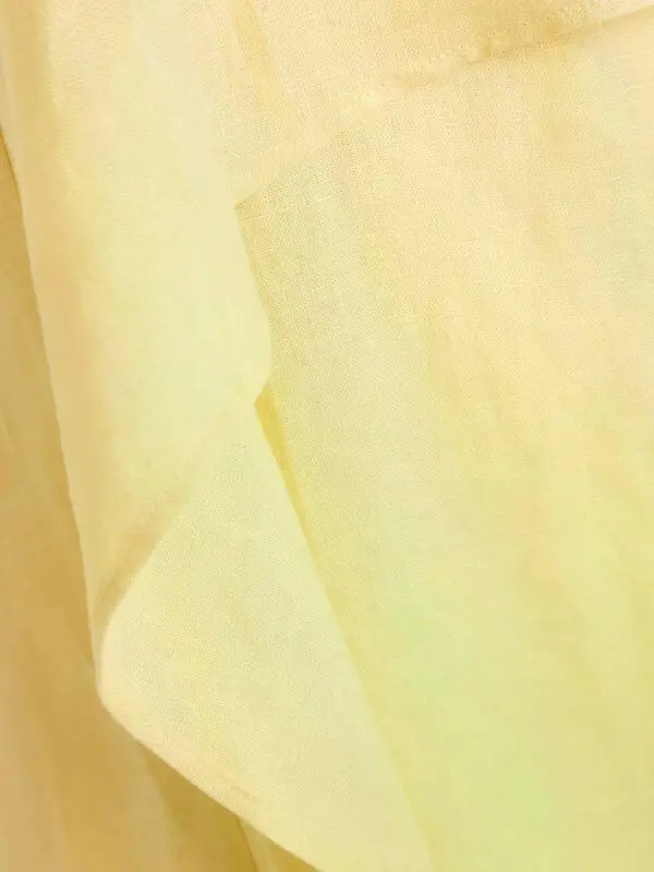 Staud Valencia Layered Maxi Dress - Yellow