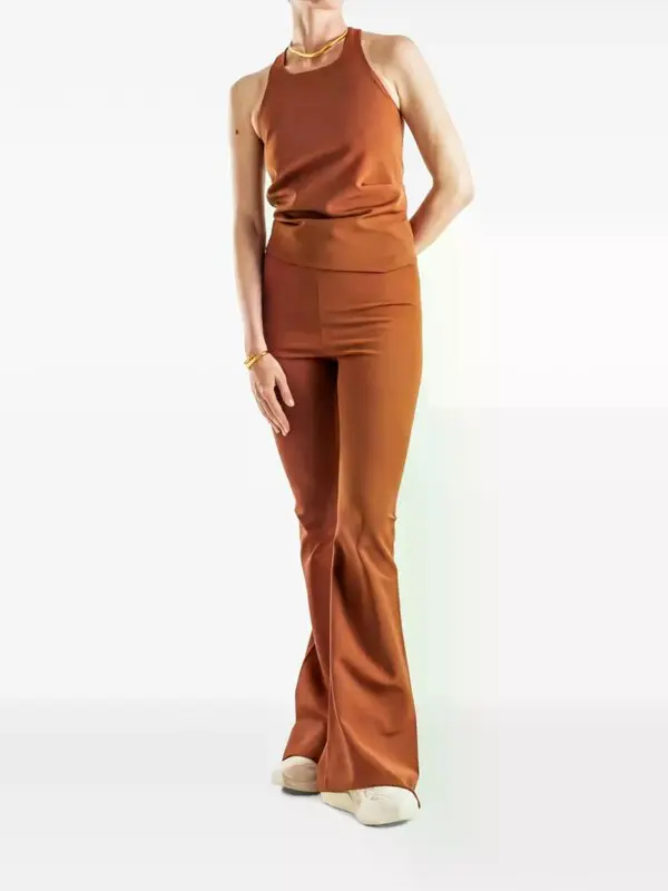 Rick Owens Fine-knit Flared Trousers