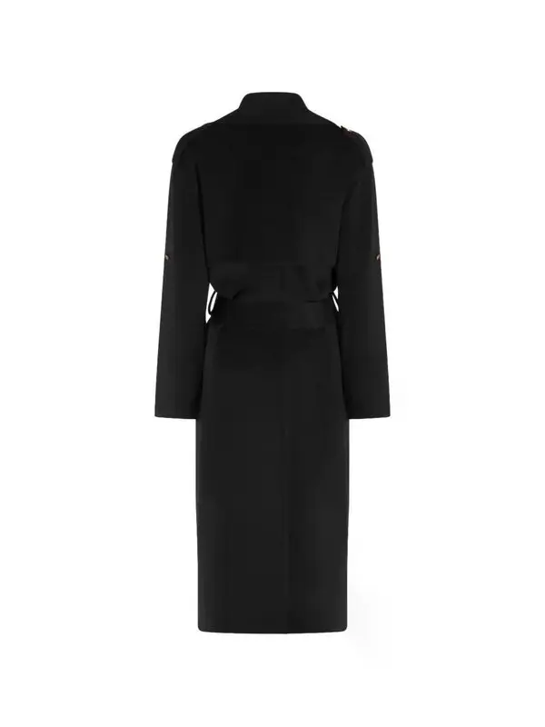 Alberta Ferretti Belted Double-breasted Coat