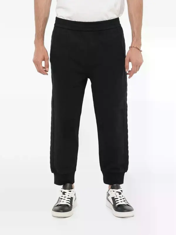 Neil Barrett Side-stripe Track Pants - Black