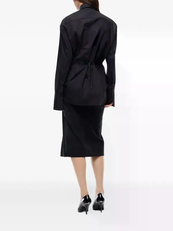 Pinko Tie-fastening Classic Collar Shirt