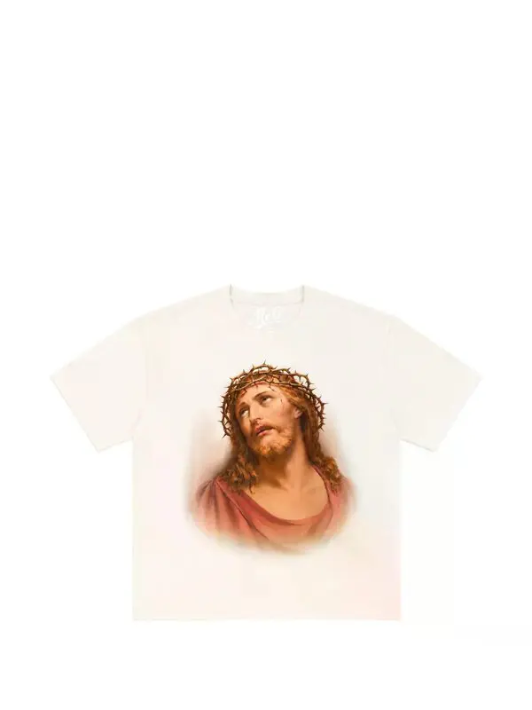 MELT Graphic-print T-shirt - Neutrals