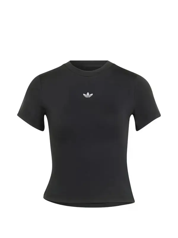 Adidas Embroidered Logo T-shirt - Black