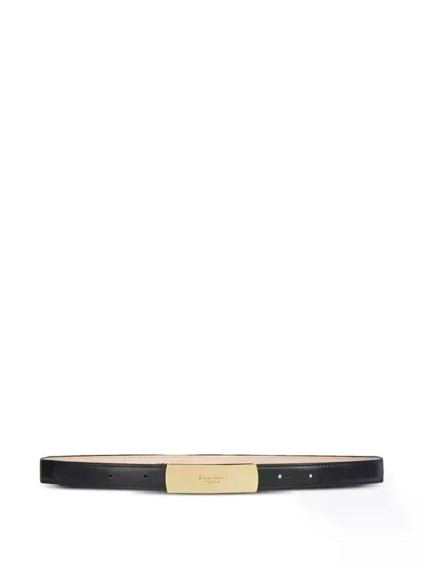 Balmain Smooth-leather Belt - Blue