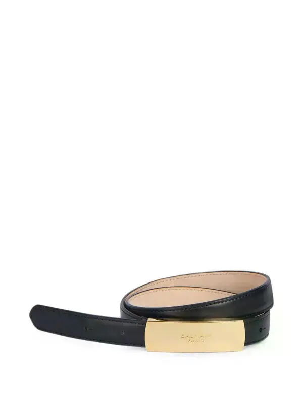 Balmain Smooth-leather Belt