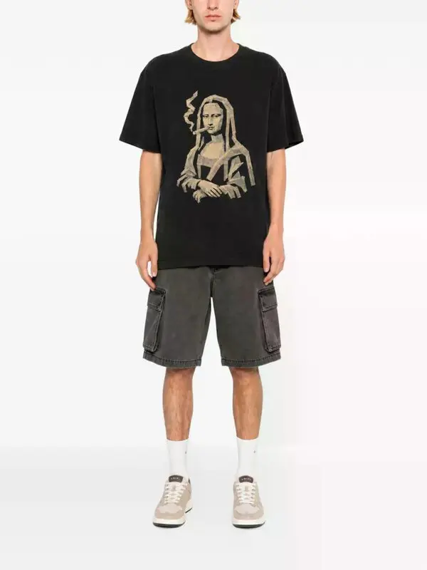 MELT Graphic-print T-shirt - Black