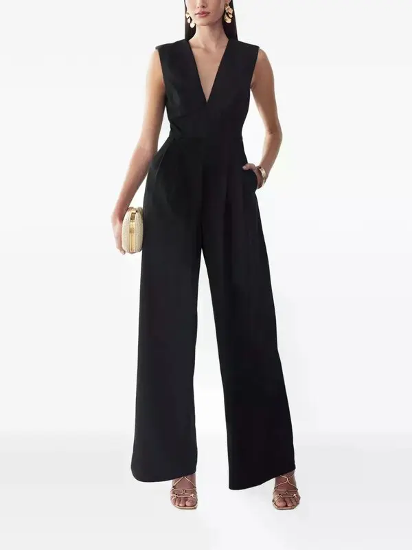 ST MRLO V-neck Jumpsuit - Black