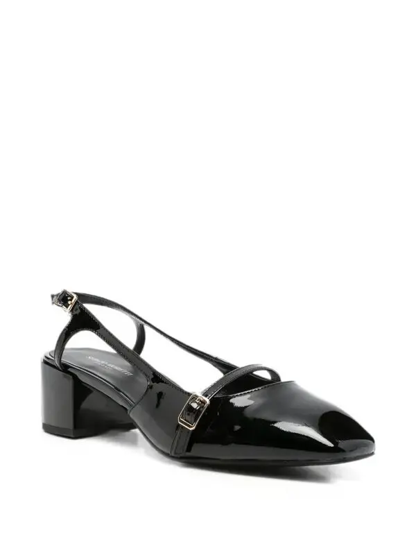 SERGIO MORETTI FIRENZE Slingback Pumps With Buckle Fastening