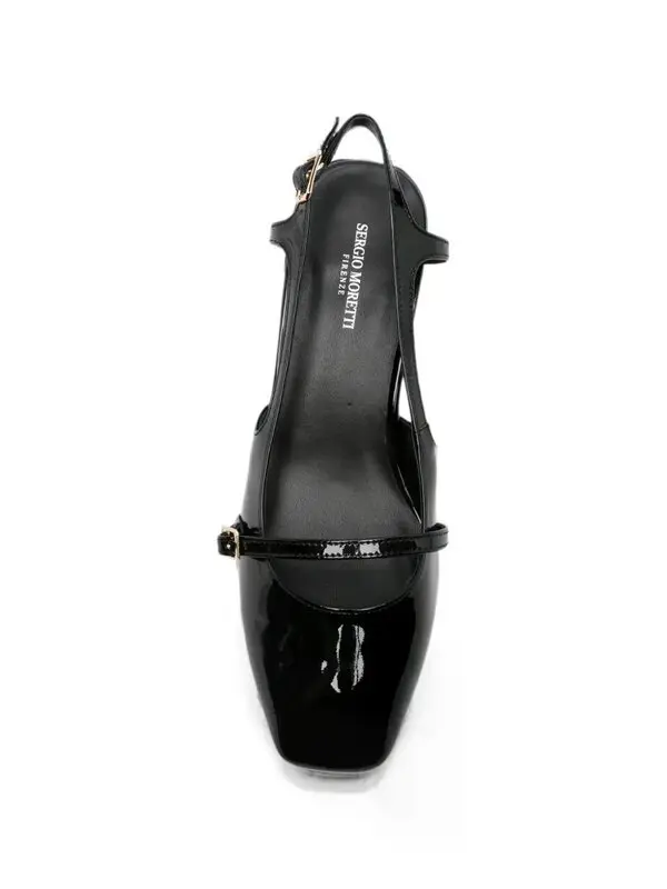 SERGIO MORETTI FIRENZE Slingback Pumps With Buckle Fastening