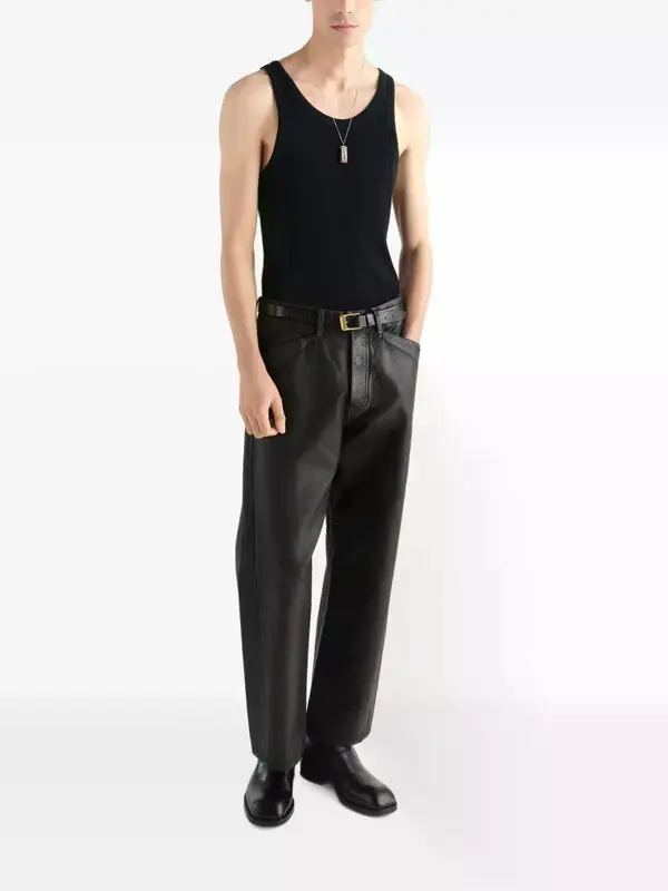 LEMAIRE Tank Top In Ribbed Jersey