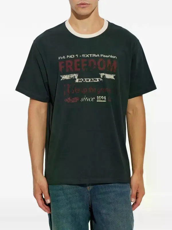 MARANT Hiroe Logo-print T-shirt - Green