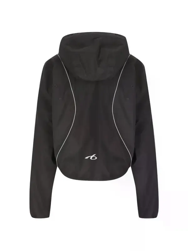 Balenciaga Hooded Cropped Jacket