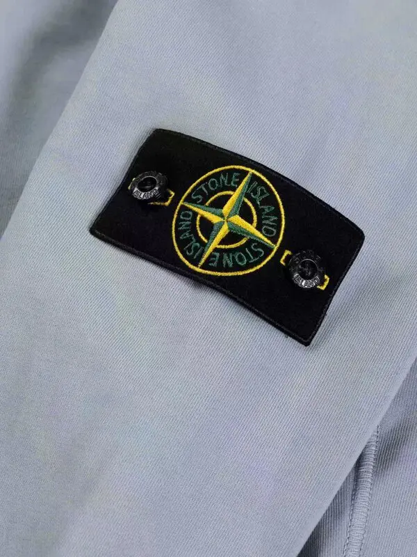 Stone Island Compass-patch Drawstring Hoodie