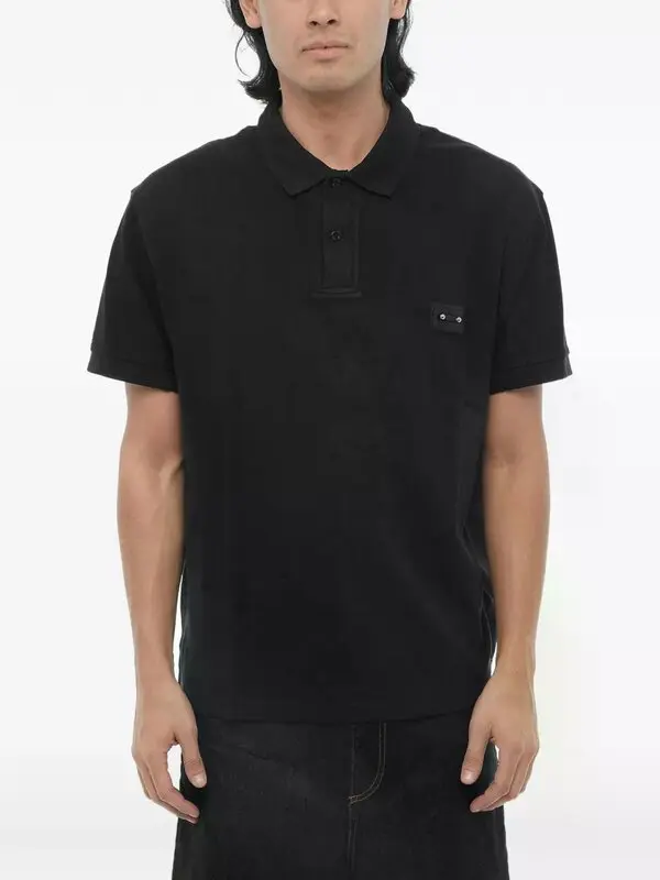 Neil Barrett Piercing-detail Polo Shirt