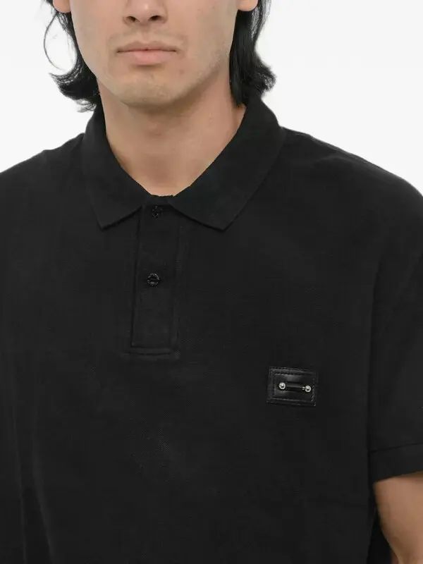 Neil Barrett Piercing-detail Polo Shirt