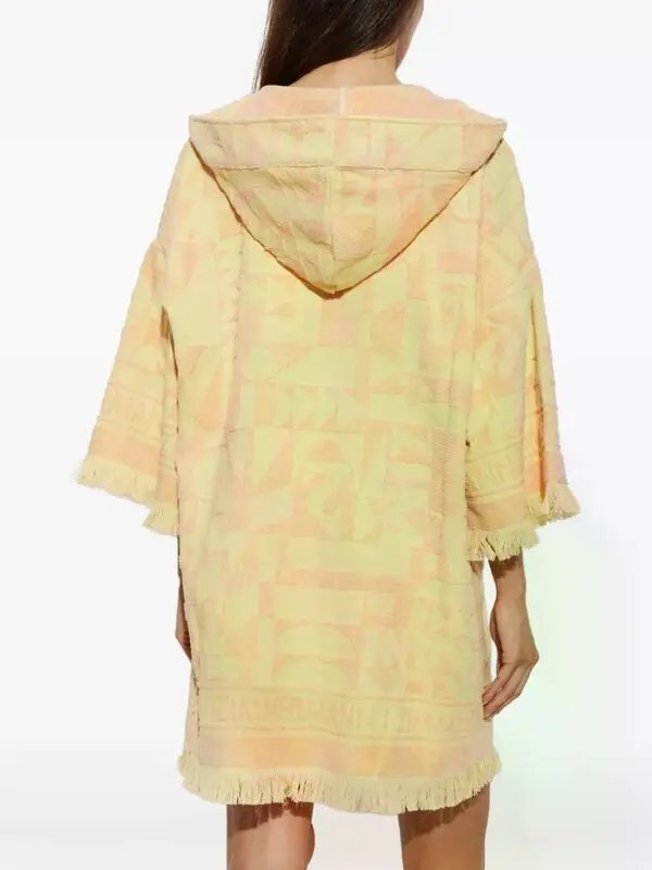 Zimmermann Solstice Logo-jacquard Beach Mini Dress