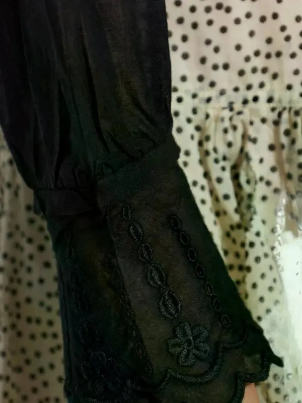 MARANT ETOILE Ruffled Broderie Anglaise Cotton Shirt