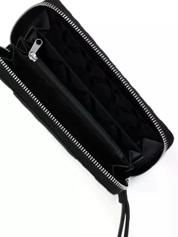 Armani Exchange Logo-embossed Continental Wallet