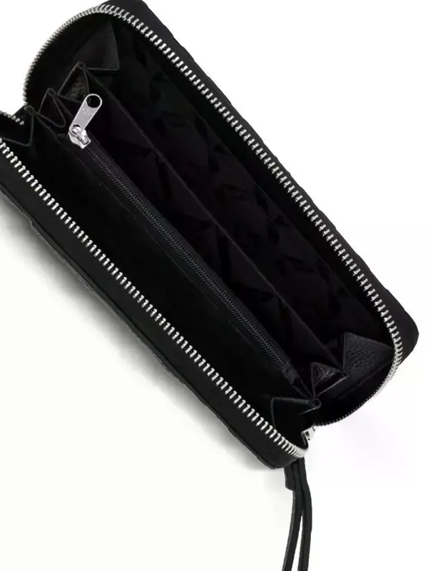 Armani Exchange Logo-embossed Continental Wallet