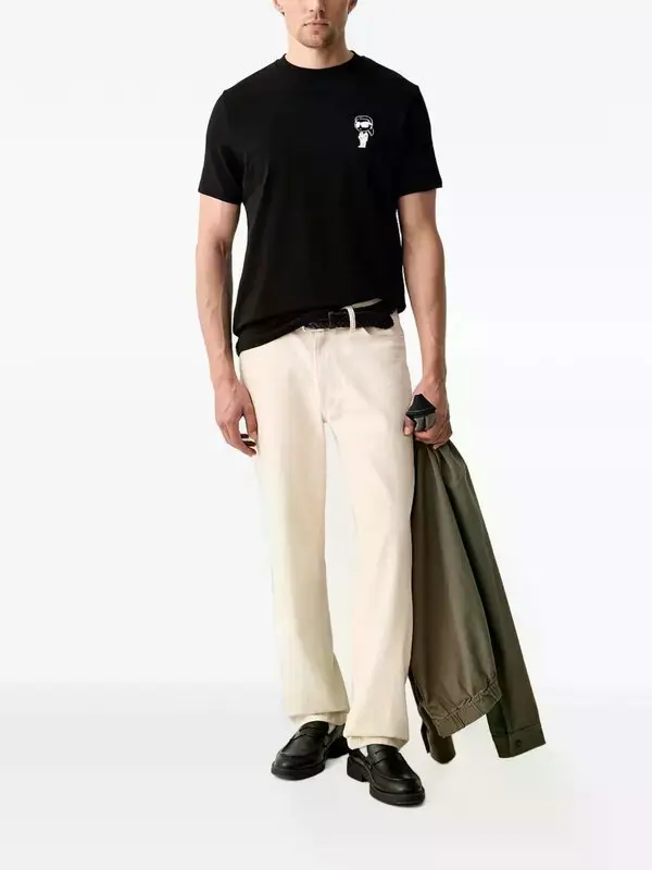 Karl Lagerfeld Logo-print Crew-neck T-shirt