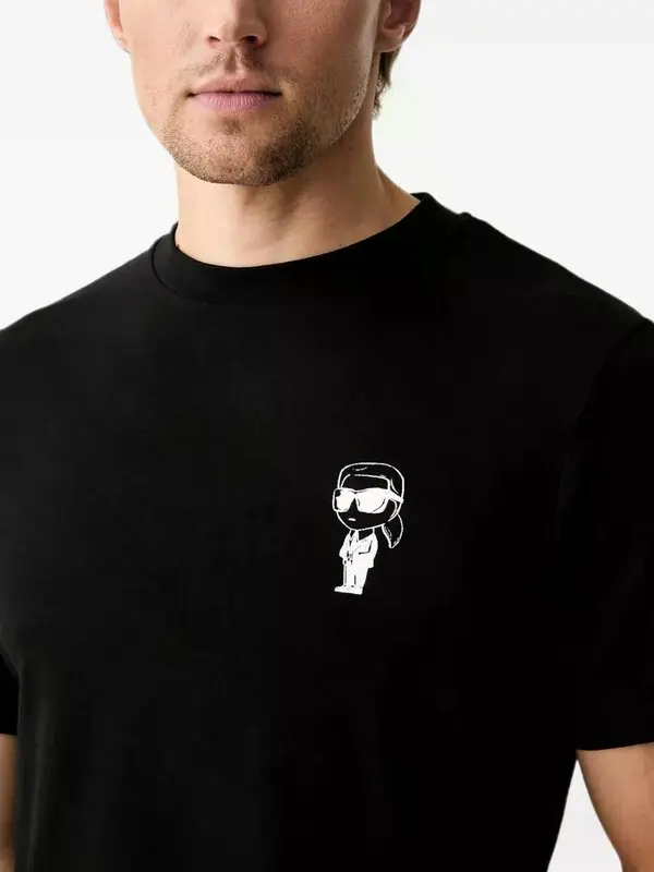 Karl Lagerfeld Logo-print Crew-neck T-shirt