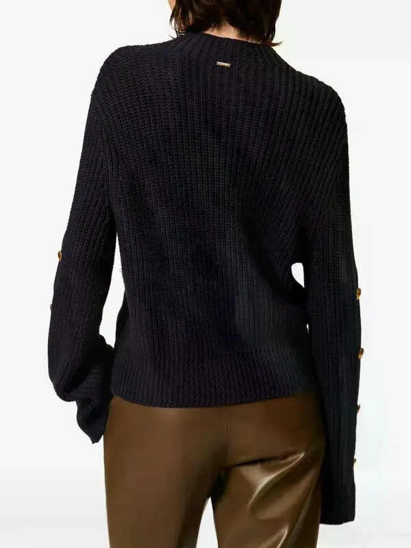 TWINSET Jumper With Metal Button Detailing