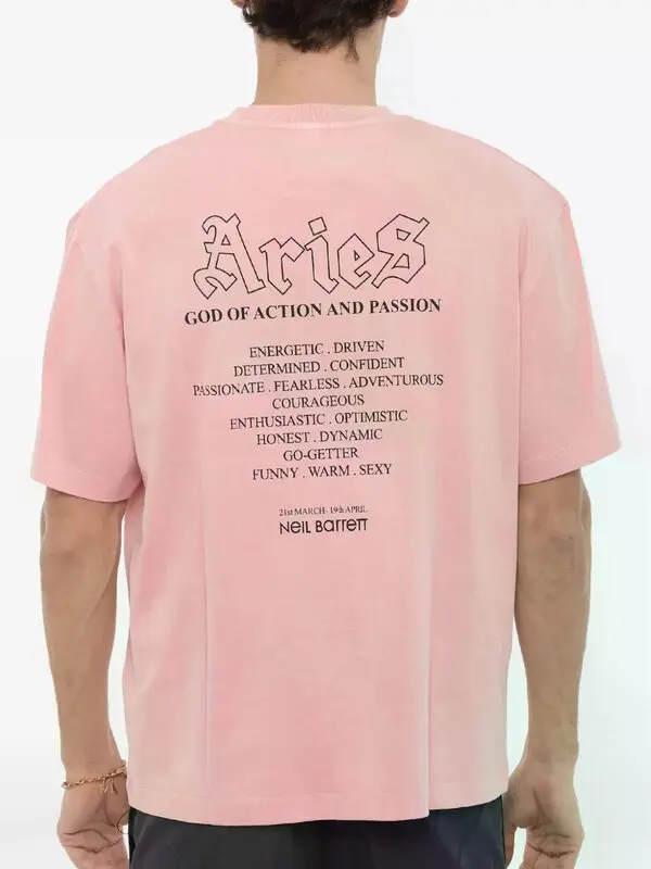 Neil Barrett Aries The Warrior Logo-print T-shirt