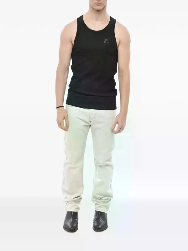 DIESEL® Ribbed Logo-print Tank Top