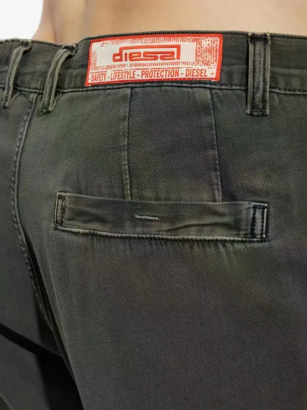 DIESEL® D-zeta Paneled Jeans - Grey