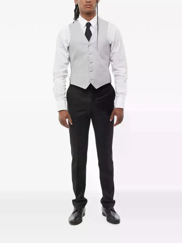 Corneliani Wool Waistcoat - Grey