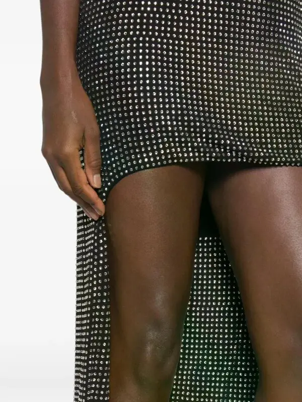 Alexander Wang Embellished High-low Asymmetric Dress