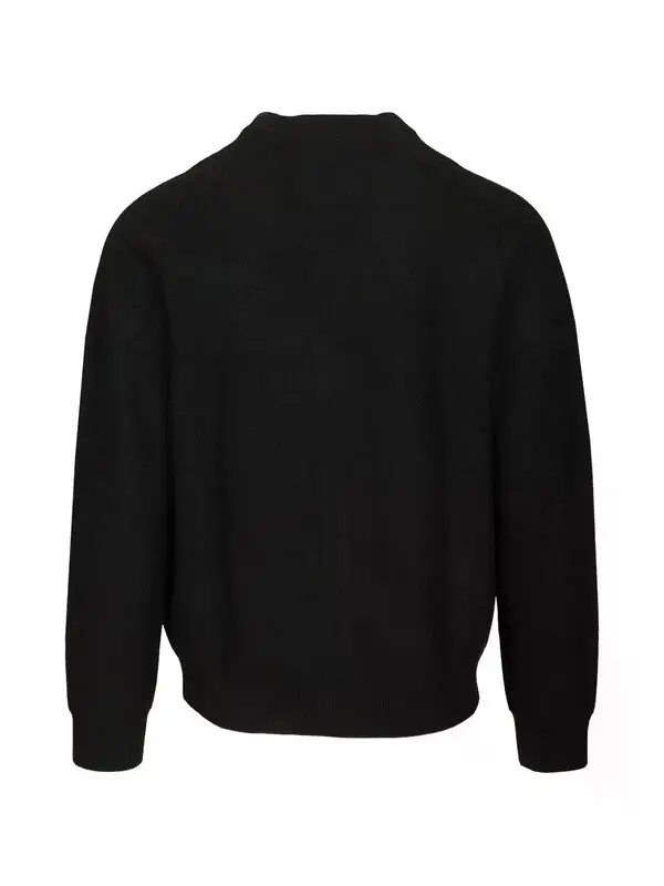 Paul Smith Button-up V-neck Cardigan - Black