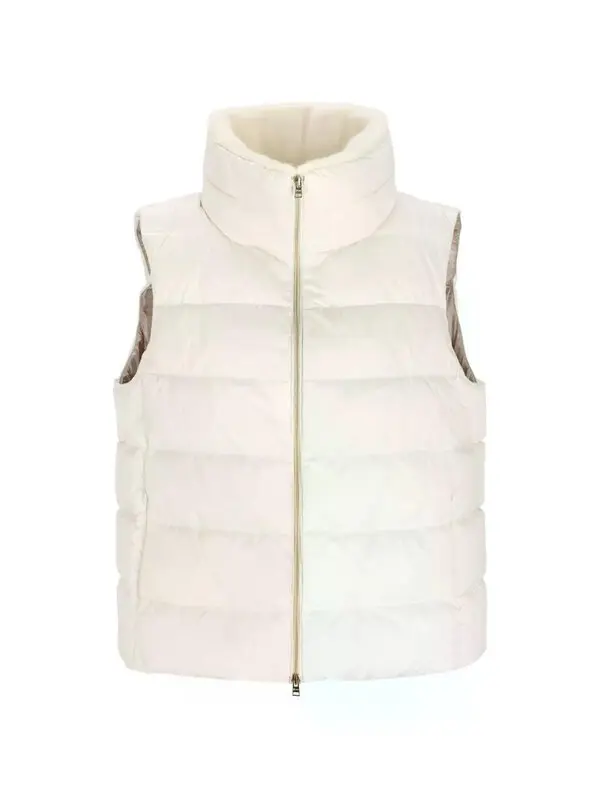 Herno Padded Faux-fur Gilet - Neutrals